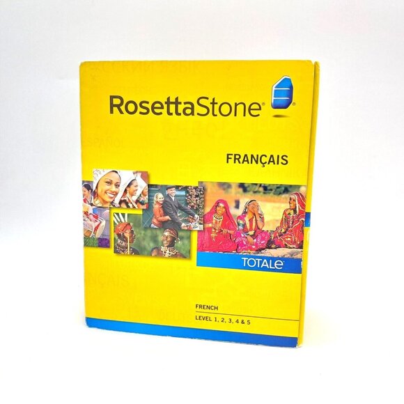 Rosetta Stone | Media | Rosetta Stone V4 Totale French Level 5 Set ...